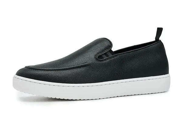 Fitflop Craft-q Tumbled Leather Moc Loafers - Black