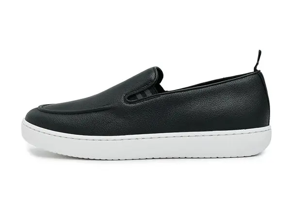 Fitflop Craft-q Tumbled Leather Moc Loafers - Black