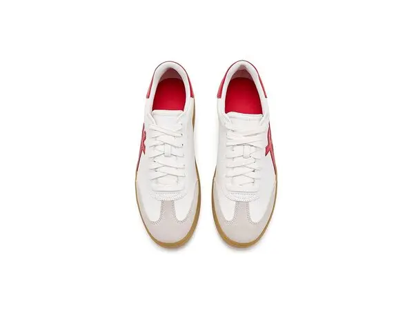 Fitflop The Dash T-toe Leather Sneakers - Red
