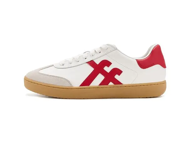Fitflop The Dash T-toe Leather Sneakers - Red