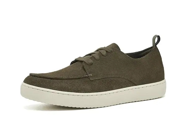 Fitflop Craft-q Suede Moc Derby Shoes - Deep Olive