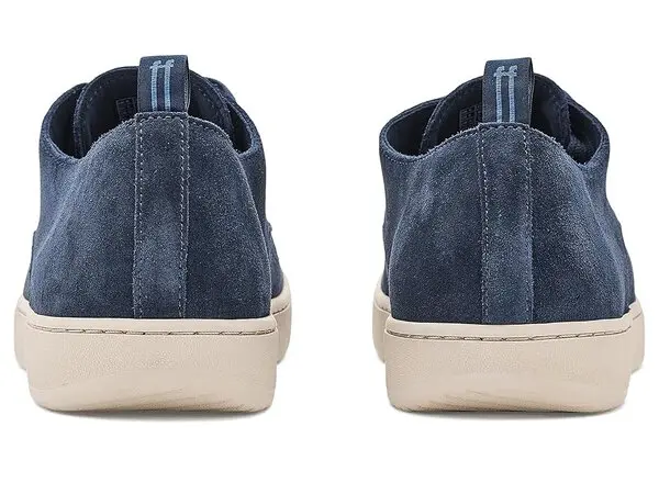 Fitflop Craft-q Suede Moc Derby Shoes - Navy