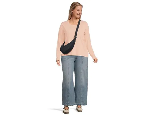 Madewell Northside Long Sleeve Tee - Gray