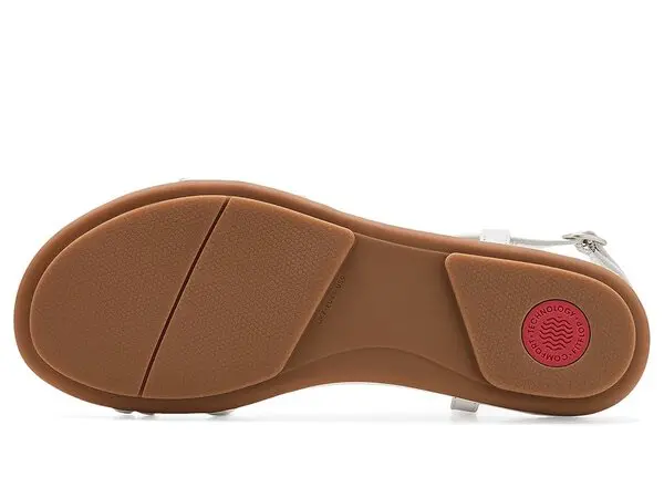 Fitflop Gracie Leather Strappy Wedge Sandals - Pink