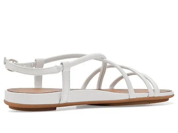 Fitflop Gracie Leather Strappy Wedge Sandals - Pink
