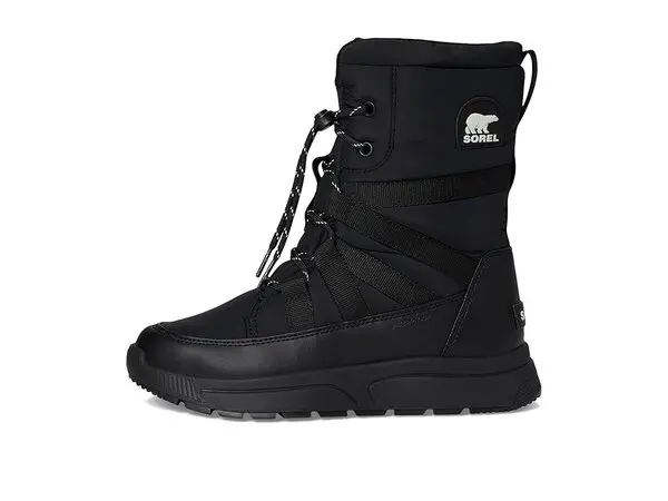 Sorel Whitney Iii Tall Waterproof Lace-up Boots - Black