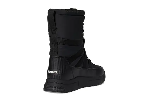 Sorel Whitney Iii Tall Waterproof Lace-up Boots - Black