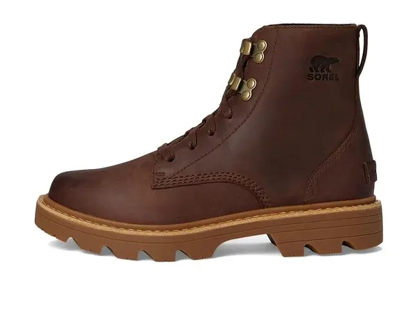 Sorel Lace Up Waterproof Ankle Boots - Brown