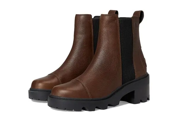 Sorel Joan Now Chelsea Boot - Tobacco/black