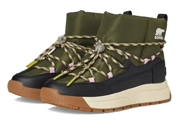 Sorel Whitney Iii Waterproof Slip-on Boots - Olive