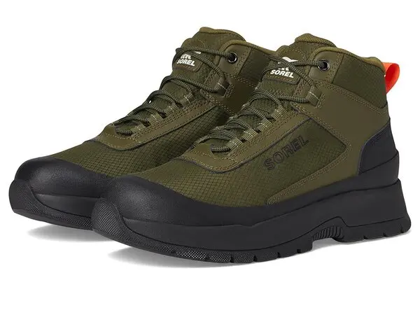 Sorel Outing Nw Sneaker Mid Waterproof Shoes Ii/jet - Olive