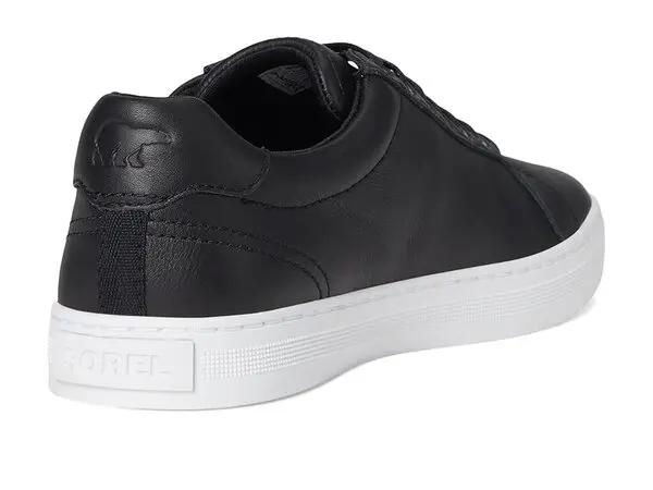 Sorel Cyprus Lx Lace-up Leather Sneakers - Black