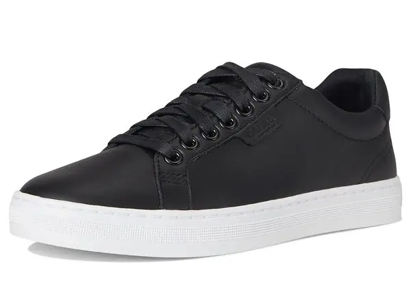 Sorel Cyprus Lx Lace-up Leather Sneakers - Black