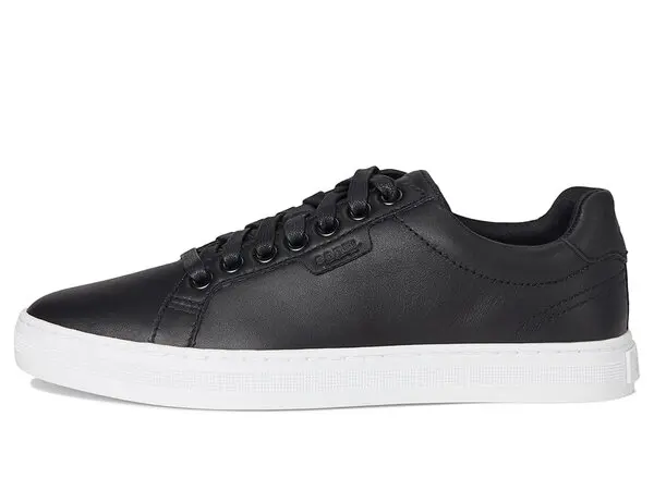 Sorel Cyprus Lx Lace-up Leather Sneakers - Black