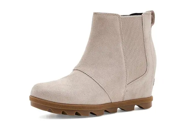 Sorel Joan Rhapsody Chelsea Wedge Boots - Gray