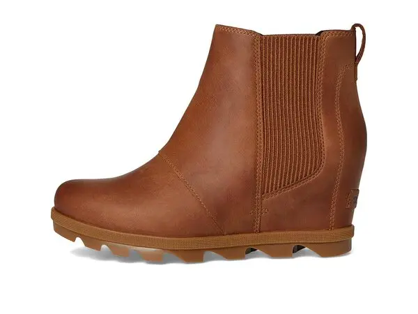 Sorel Joan Rhapsody Chelsea Wedge Boots - Tan