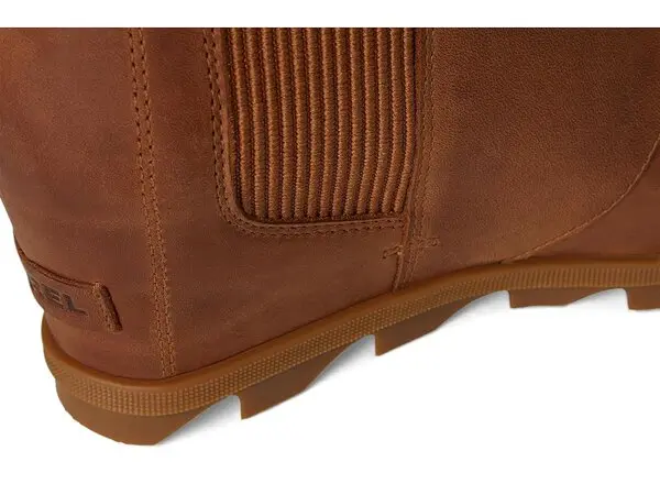 Sorel Joan Rhapsody Chelsea Wedge Boots - Tan
