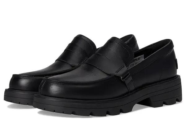 Sorel Revel Ave Loafer Shoes - Black/black