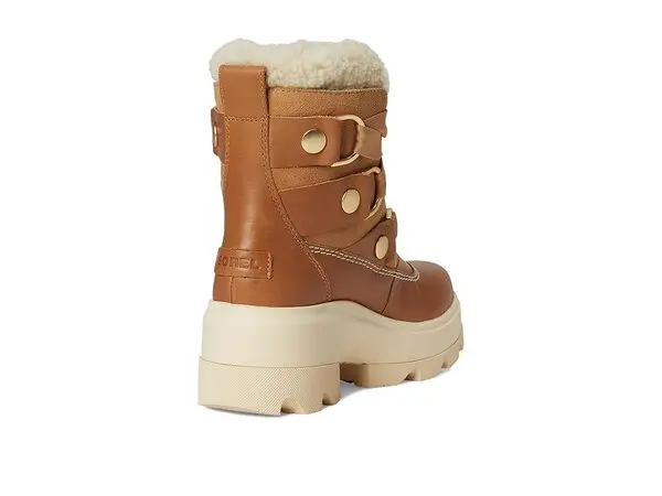 Sorel Joan Frwd Cozy Waterproof Lace-up Block Heel Boots - Brown