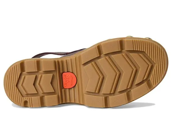 Sorel Roam'n Clog Rvt With Rivet Details And Adjustable Ankle Strap - Orange