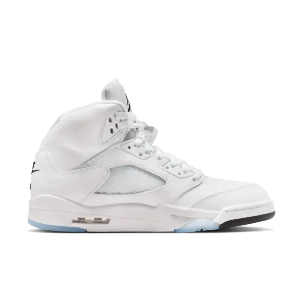 JORDAN 5 Retro Og " Metallic" High Top Sneakers - White