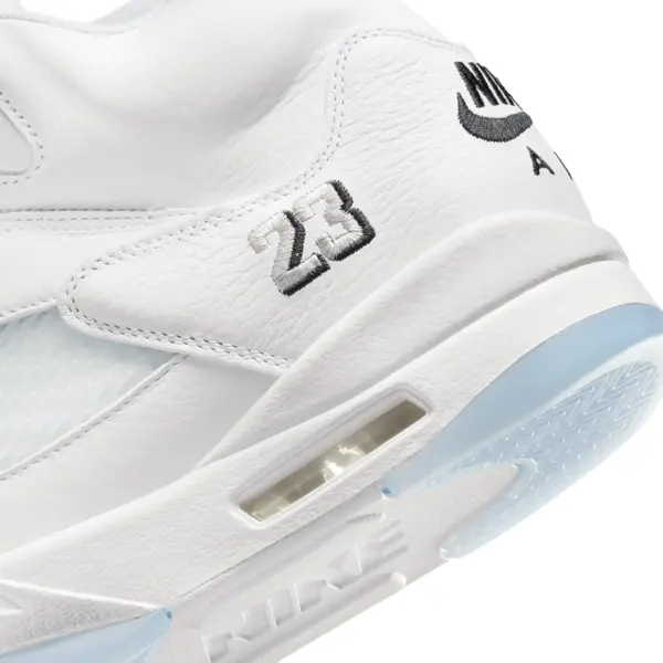 JORDAN 5 Retro Og " Metallic" High Top Sneakers - White