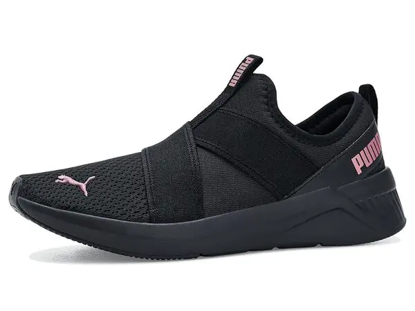 PUMA Softride Harli Slip-on Athletic Shoes - Black