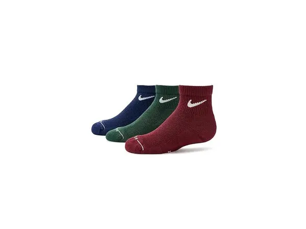 Nike Elevated Ankle Socks 3 Pairs - Blue