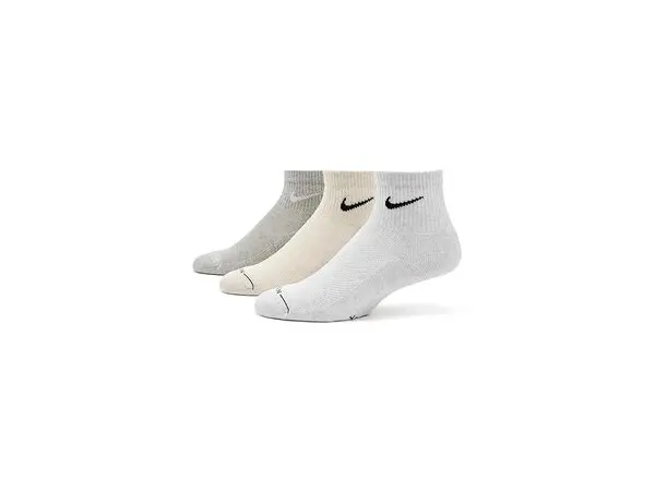 Nike Elevated Ankle Socks 3 Pairs - Bone