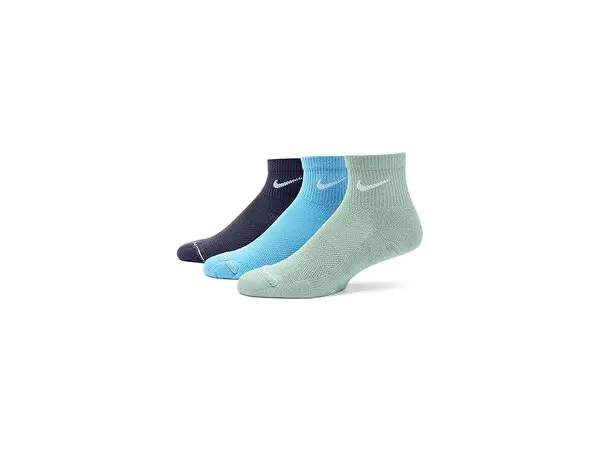 Nike Elevated Ankle Socks Set Of 3 - Multi