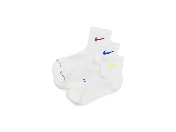 Nike Elevated Ankle Socks Set Of 3 - Multi