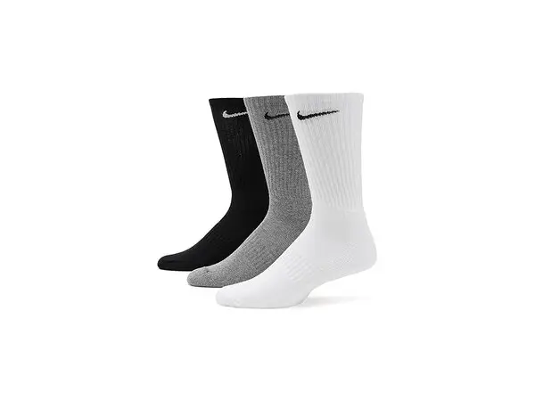 Nike Everyday Cushion Crew Socks 3 Pair Pack - Black