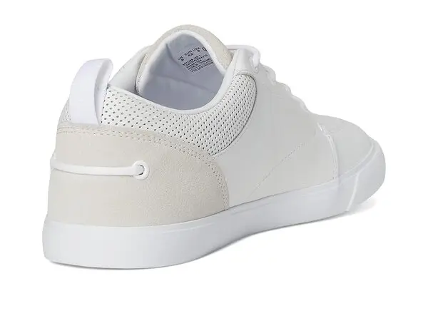 Lacoste Bayliss Leather Lace-up Sneakers - White