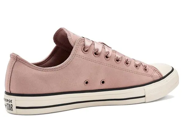 CONVERSE Chuck Taylor All Star Peached Canvas Low Top Lace-up Sneakers - Coral