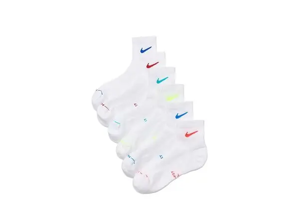 Nike Elevated Ankle Socks 6 Pairs - Multi
