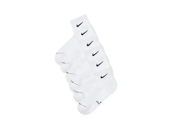 Nike Elevated Ankle Crew Socks Pack Of 6 - Multi