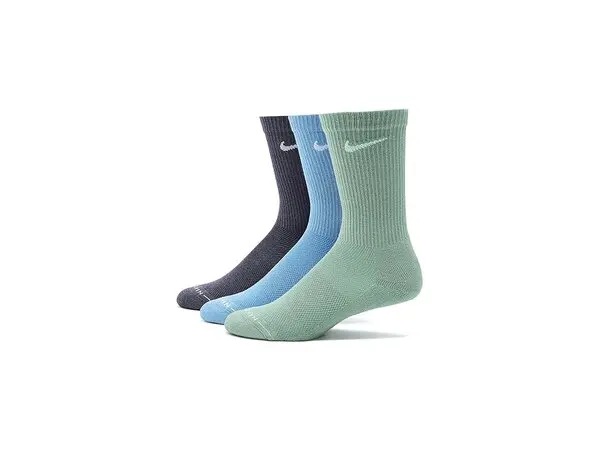 Nike Elevated Crew Socks Set Of 3 - Multi