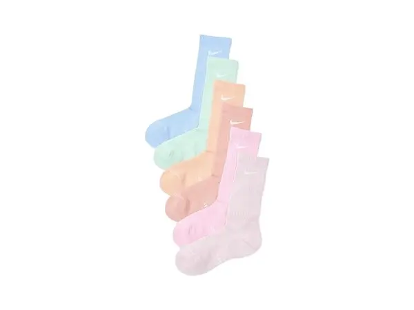 Nike Elevated Crew Socks Set Of Six - Multi