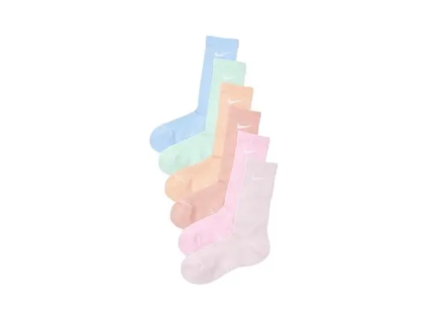 Nike Elevated Crew Socks Set Of Six - Multi