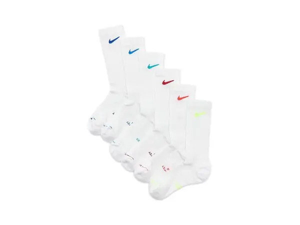 Nike Elevated Crew Socks Set Of Six - Multi