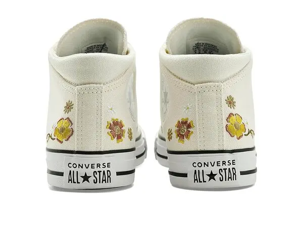 CONVERSE Chuck Taylor All Star Madison Retro Flowers High Top Sneakers - White