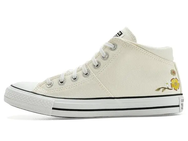 CONVERSE Chuck Taylor All Star Madison Retro Flowers High Top Sneakers - White