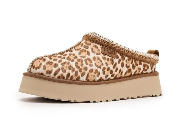 UGG Tazz Plains Leopard Print Slippers - Animal Print