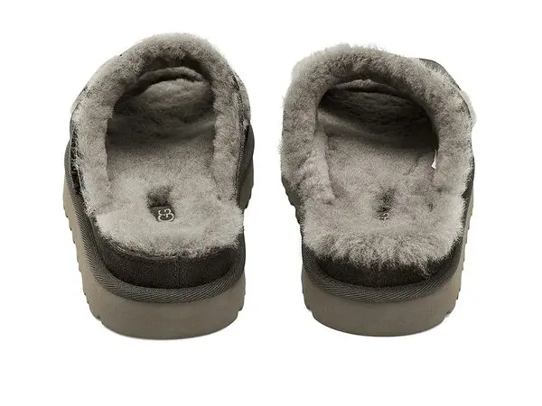 UGG Greenport Cross Strap Slide Slipper - Gray