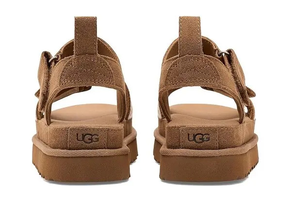 UGG Goldenstar Artistitch Sandals - Brown
