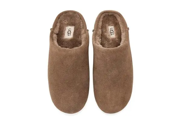 UGG Elea Slip-on Suede Slippers - Bronze