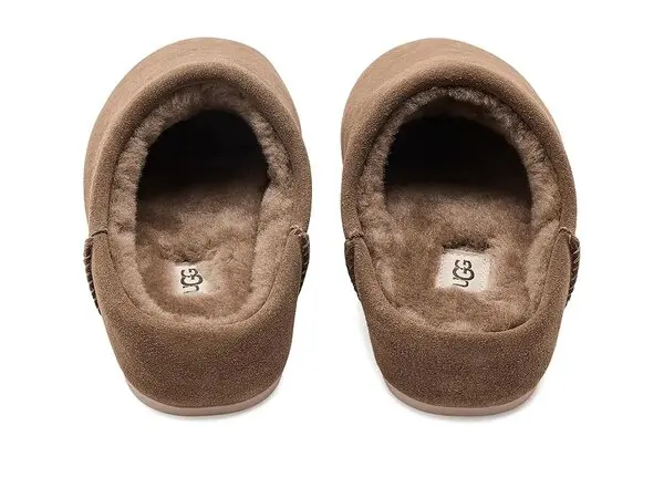 UGG Elea Slip-on Suede Slippers - Bronze