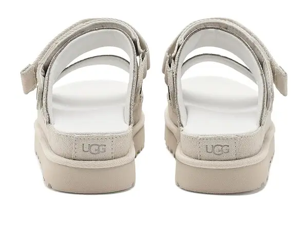 UGG Goldenstar Crackle Glide Sandals - White