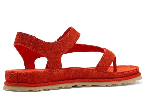 UGG Goldengaze Toe Post Sandals - Red