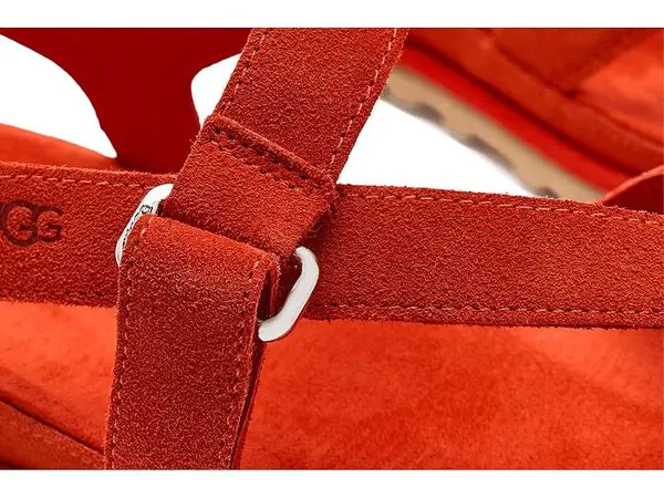 UGG Goldengaze Toe Post Sandals - Red